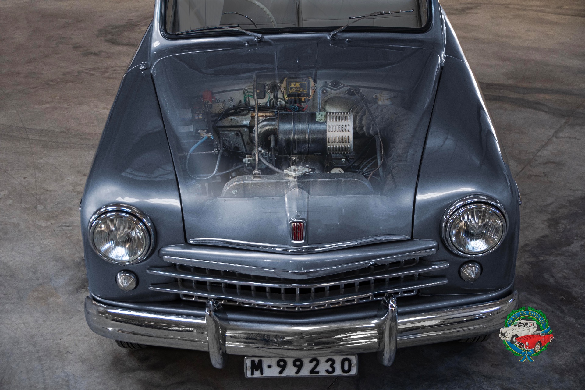 Fiat 1400 :: Seat en Rodaje